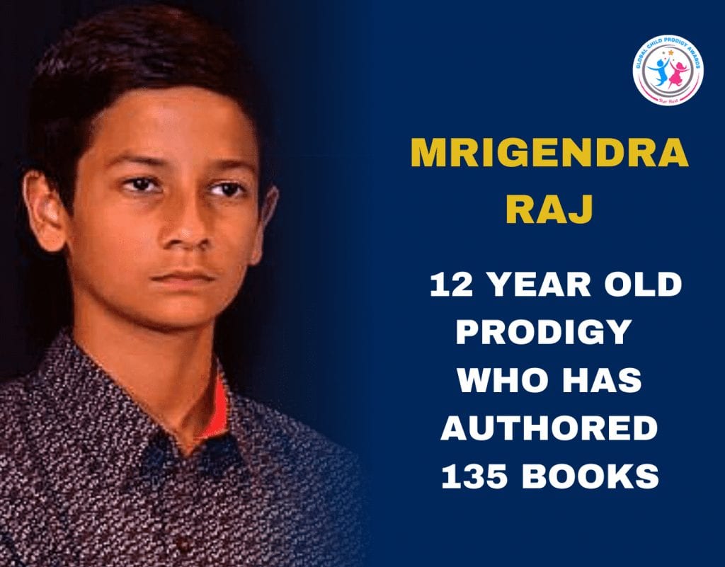 This 12-year-old child prodigy has already Authored 135 BOOKS & Holds ...