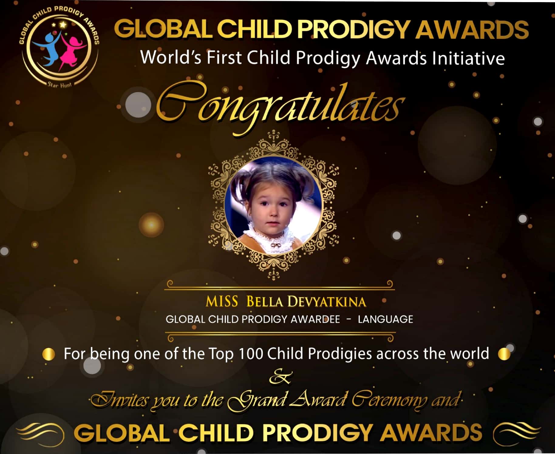 Global Child Prodigy Awards