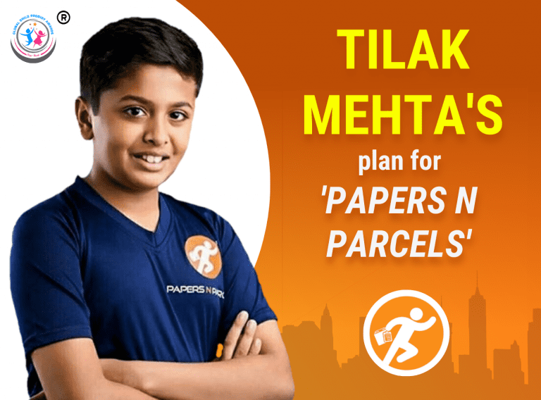 Tilak Mehta's Plan For His Company, - Parcels N Papers - GCP Awards Blog