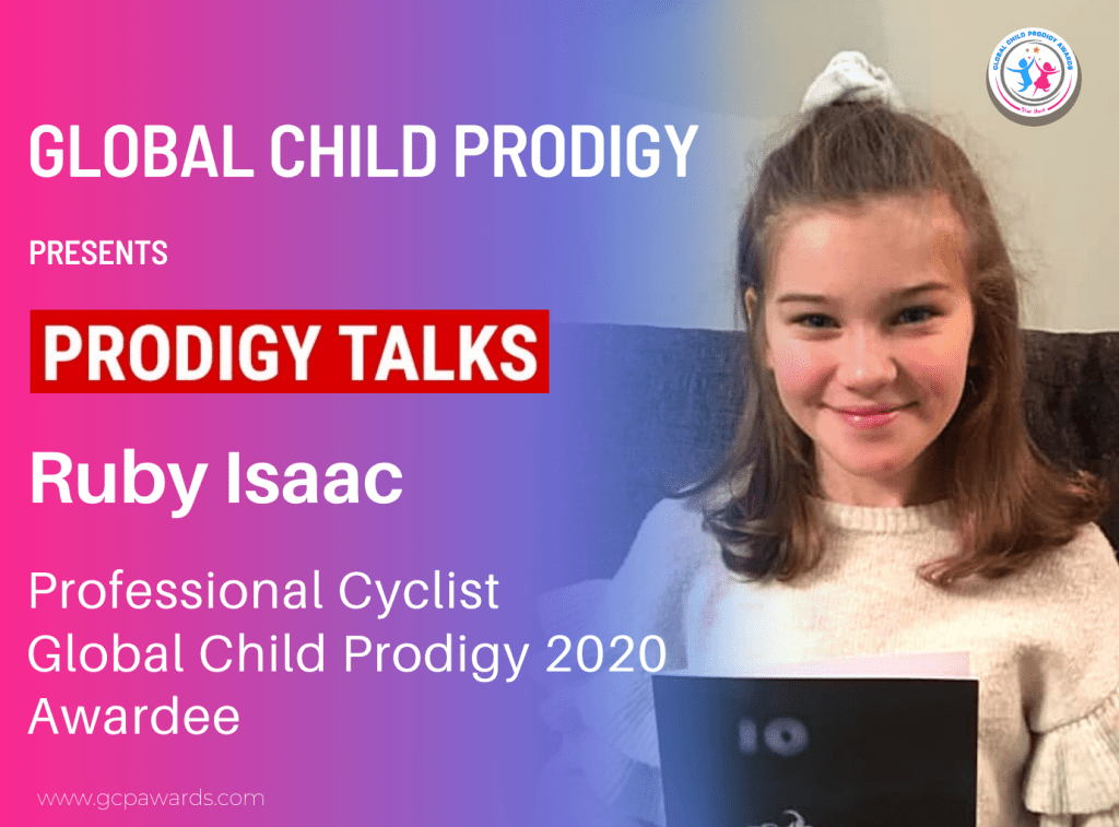 Ruby Isaac, The Cycling Prodigy, In A Candid Talk With Global Child ...