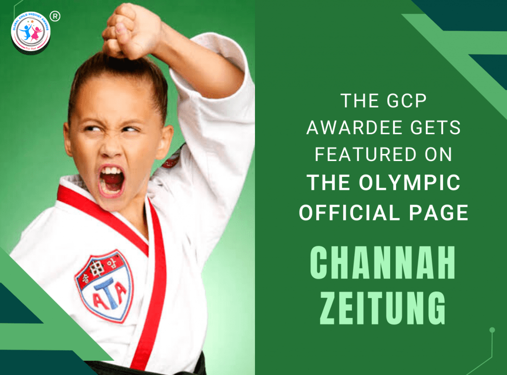 Channah Zeitung - The GCP Awardee Gets Featured On The Olympic Official ...