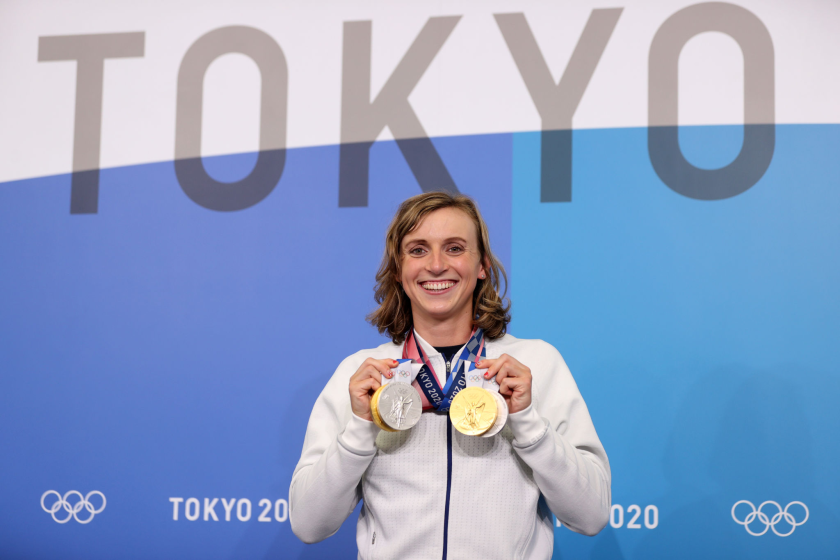 Swimming Legend Katie Ledecky Wins her 7th Olympic Gold in Tokyo to ...