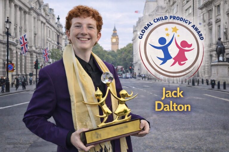 Jack Dalton: Global Child Prodigy Award Winner